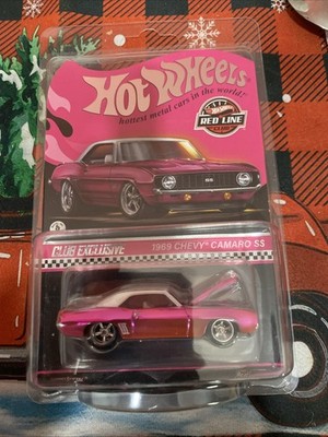 HOT WHEELS RED LINE CLUB 1969 CHEVY CAMARO SS MINT ON CARD # | eBay
