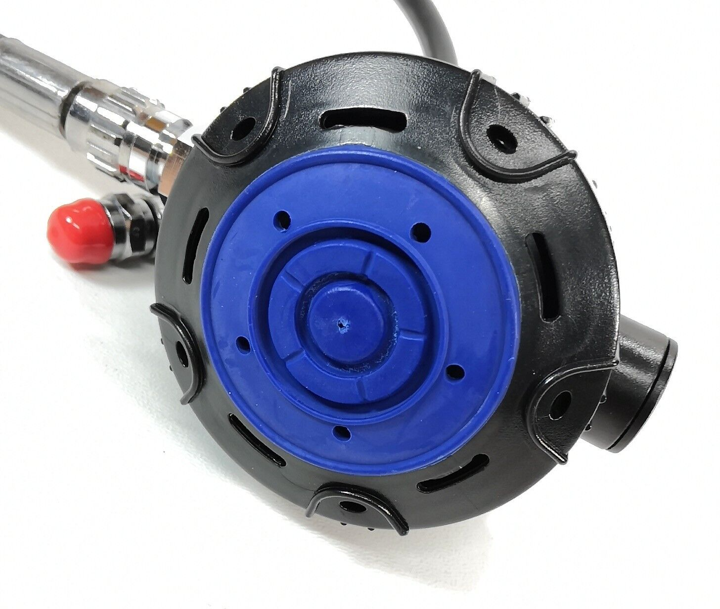 NEW Second Stage Scuba Dive Regulator Blue + NEW 30" Scubapro Hose 2nd ...