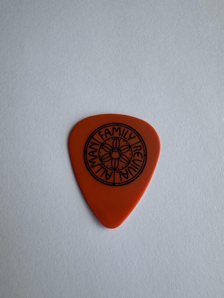 ALLMAN FAMILY REVIVAL Devon Allman Tour Issue Guitar Pick Plectrum Betts Band | eBay