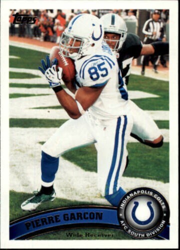 Pierre Garcon 2011 Topps #352 Indianapolis Colts | eBay