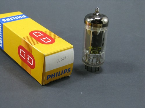 1 tube electronique PHILIPS EL508 /vintage valve tube amplifier/NOS ...