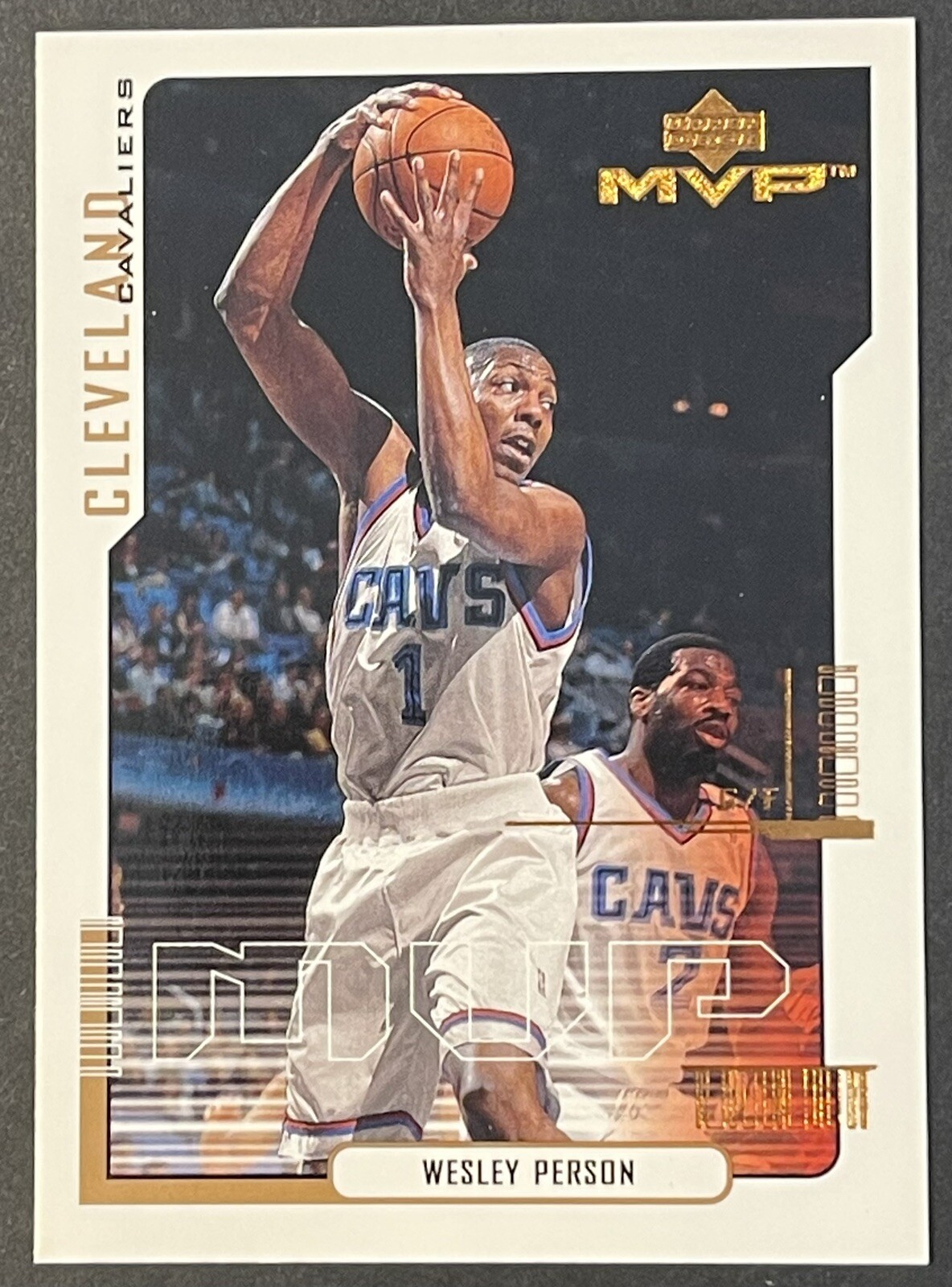 2000-01 Upper Deck MVP Cleveland Cavaliers Basketball Card #30 Wesley ...