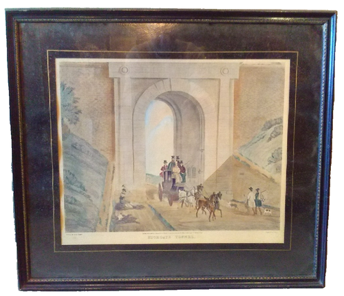James Pollard - Charles Hunt - HIGHGATE TUNNEL Print 1830 | eBay