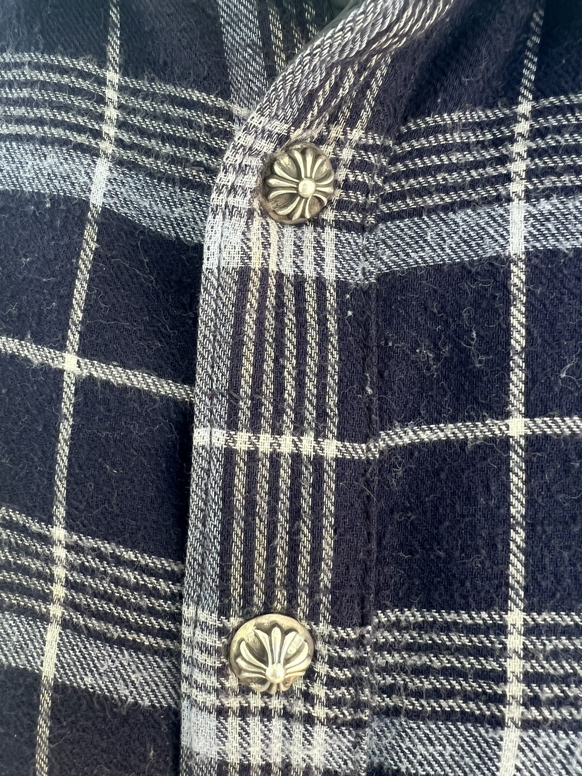 Chrome Hearts Reversible Flannel Jacket - Gem