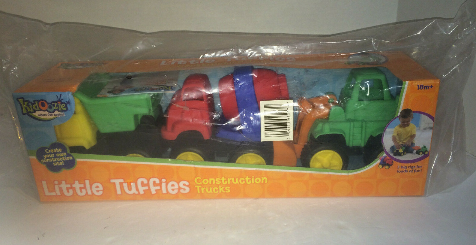 Kidoozie Little Tuffies Trucks PVC Toy B011708o6i for sale online | eBay