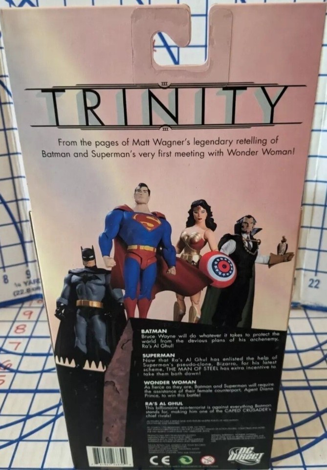 DC Direct Trinity Series 1 WONDER WOMAN Action Figure NIB | eBay