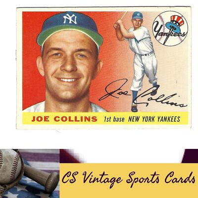 1955 Topps #63 Joe Collins | eBay