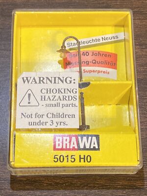 Brawa 5015 H0 Brown Street Light Lamp Lamppost HO (1:87) Scale NIP | eBay
