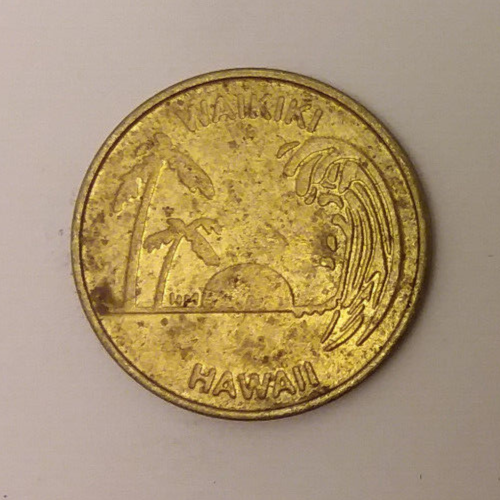 Waikiki Hawaii Arcade Honolulu, HI Game Token 24mm | eBay