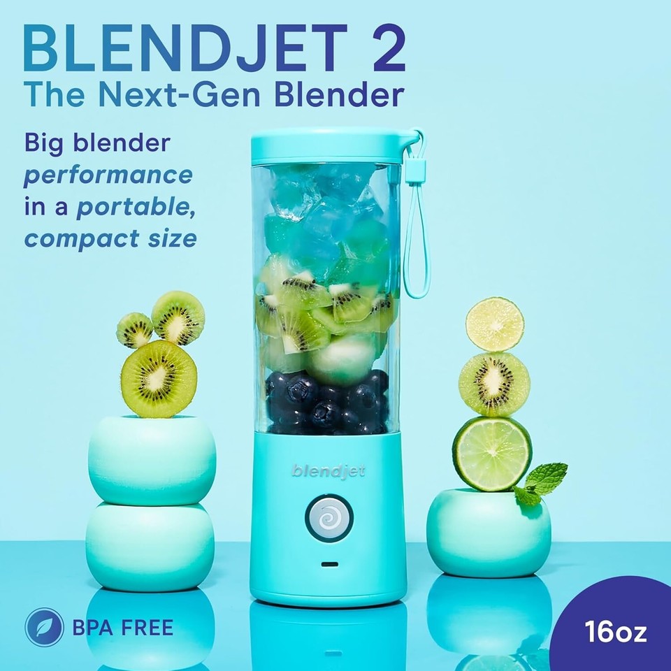 BlendJet 2, the Original Portable Blender, 20 oz, Mint | eBay