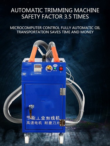 Automatic Double-Head Garment Trimming Machine Textile Thread Trimming ...