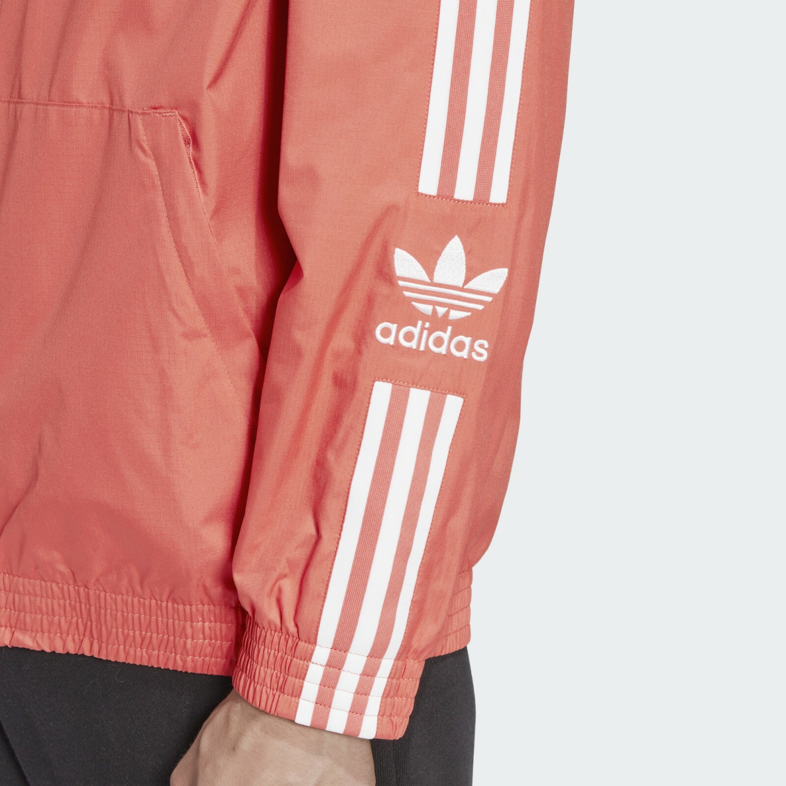 adidas Originals Track Zip Up Jacket Trefoil Trace Scarlet Multiple Men ...