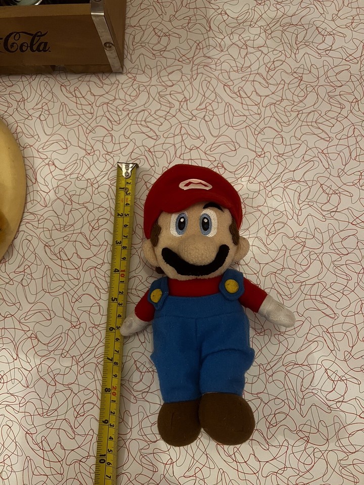 Rare Mario Party 5 MARIO Plush Doll Small Sanei Hudson Soft 2003 ...