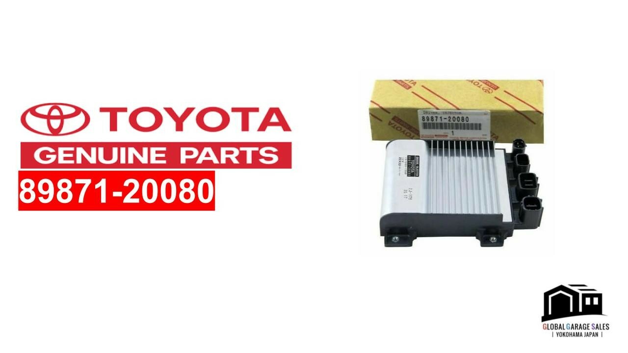 Toyota Lexus Genuine Land Cruiser Prad INJECTOR DRIVER ECU 89871-20080 ...