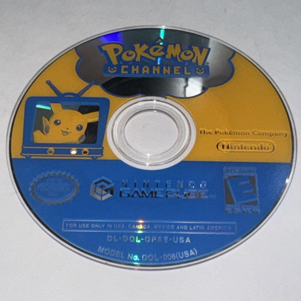 Pokemon Channel Nintendo Gamecube - Disc Only Tested And Working ...