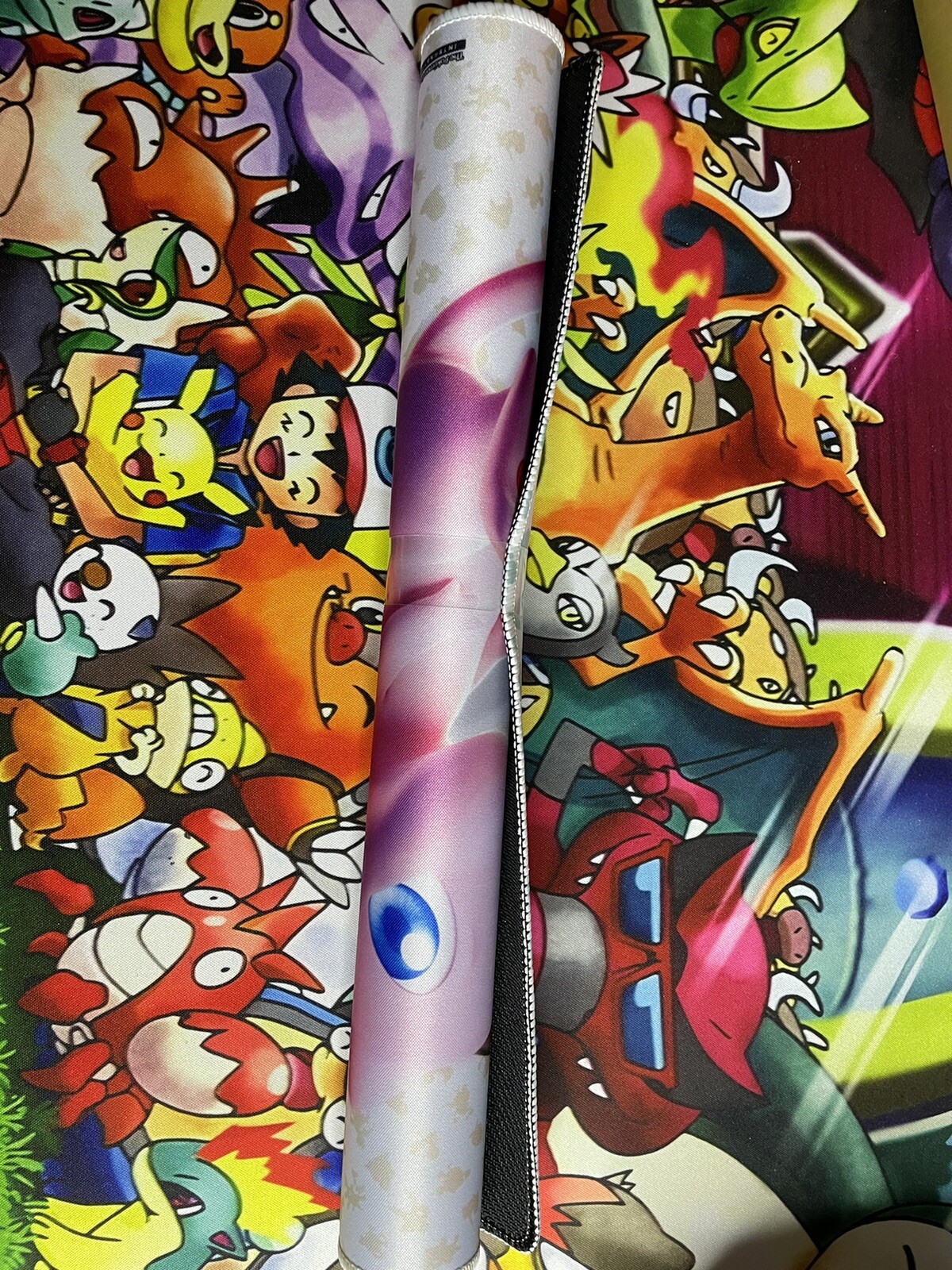 Pokemon 151 UPC Play Mat Mew Scarlet & Violet- New And Unrolled | eBay