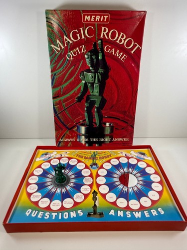 Magic Robot Quiz Game Merit Vintage | eBay
