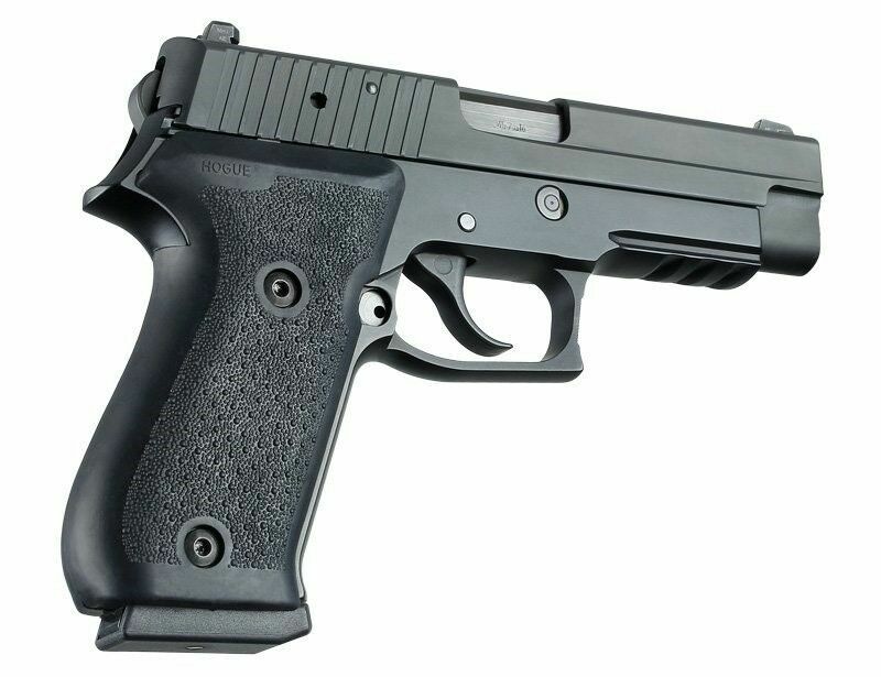Hogue Grip For A Sig Sauer P220 Black Rubber Panel 20010 Free Shipping ...