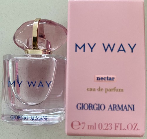 Giorgio Armani My Way NECTAR Eau de Parfum MINI Travel .23oz NEW IN BOX ...