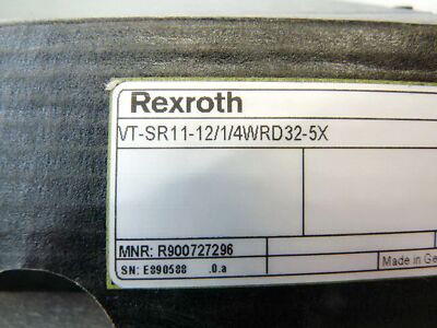 Rexroth VT-SRXX Analog Verstärker VT-SR11-12/11/4WRD32-5X ungebraucht ...