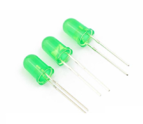 1000 Pcs LED DIFFUSED F5 5MM GREEN COLOR GREEN LIGHT Super Bright Bulb ...