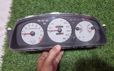 Used 92-95 Honda Civic JDM EG9 SiR gauge cluster. white face 4 door ...