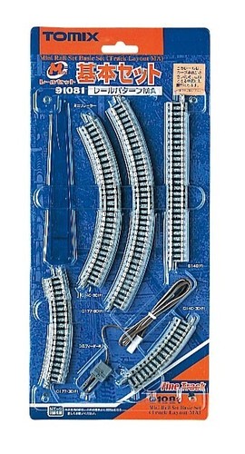 TOMIX 91081 N-scale Mini Rail Set Oval Layout Set Track Layout MA ...