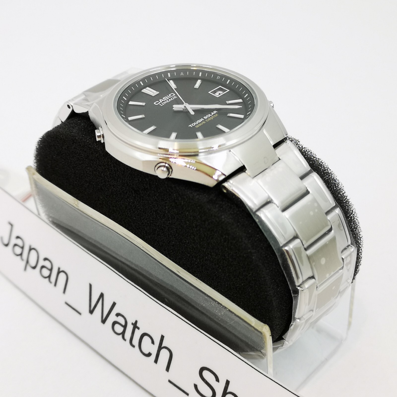 CASIO LINEAGE LIW-120DEJ-1AJF Black Solar Waterproof Men's Watch New in ...