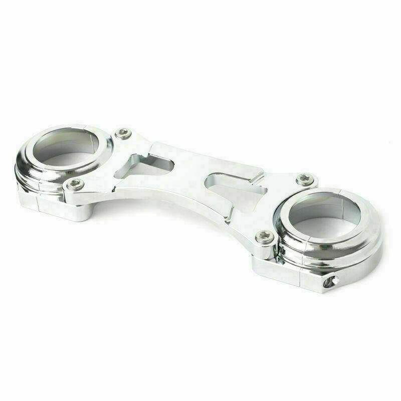For Harley 49mm Fork Brace Dyna Super Glide FXD Low Rider FXDL Street ...