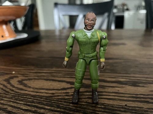 The A-Team B.A. BARACUS Mr. T 3.75" Vint. Action Figure 1983 83 Galoob ...