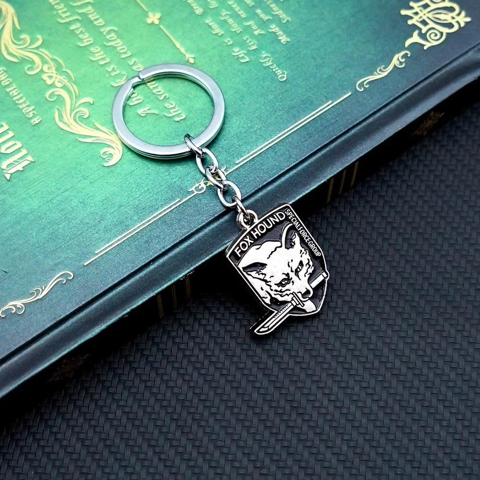 Brand New! Metal Gear Solid FOXHOUND Special Force Group Logo Metal ...