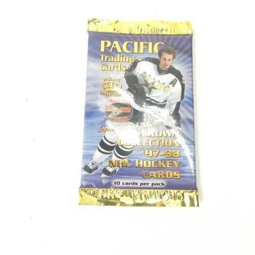 Pacific Crown Collection 1997-1998 NHL Hockey Trading Cards SEALED Pack ...