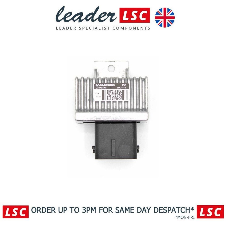 Glow Plug Control Unit Relay Peugeot 206 1999 on New 598140 Original ...