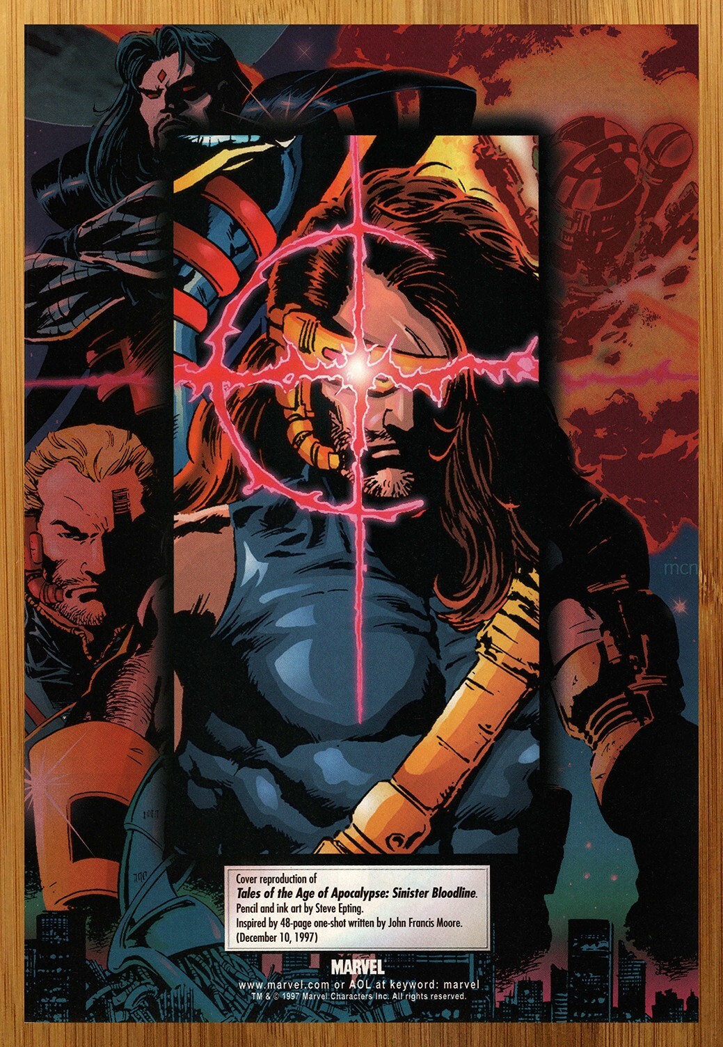 1997 Tales of the Age of Apocalypse Sinister Bloodline Print Ad/Poster ...