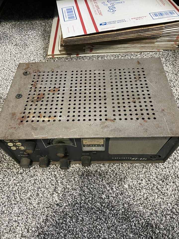 Lafayette HE-45b Amateur HAM 6 Meter Band Transceiver -UNTESTED- | eBay