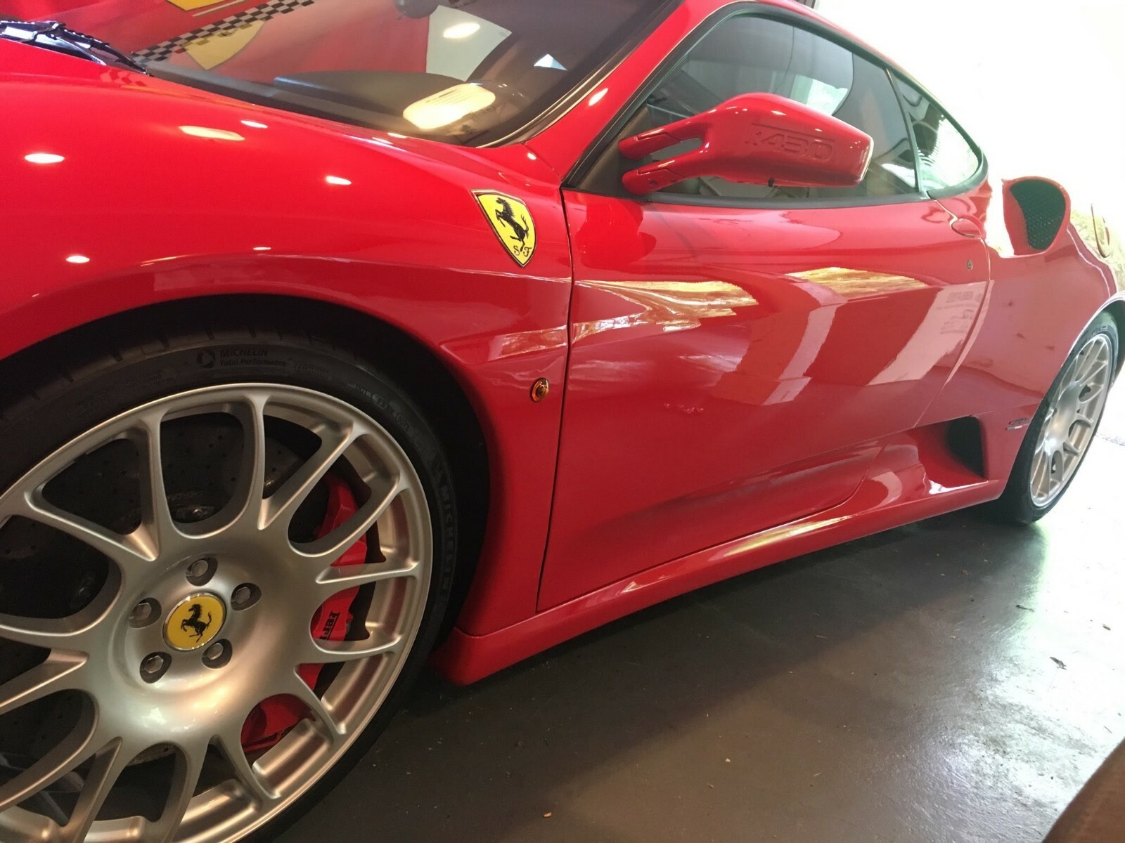 19" Ferrari F430 360 Challenge wheels - Any Color - Fit Carbon Cer ...