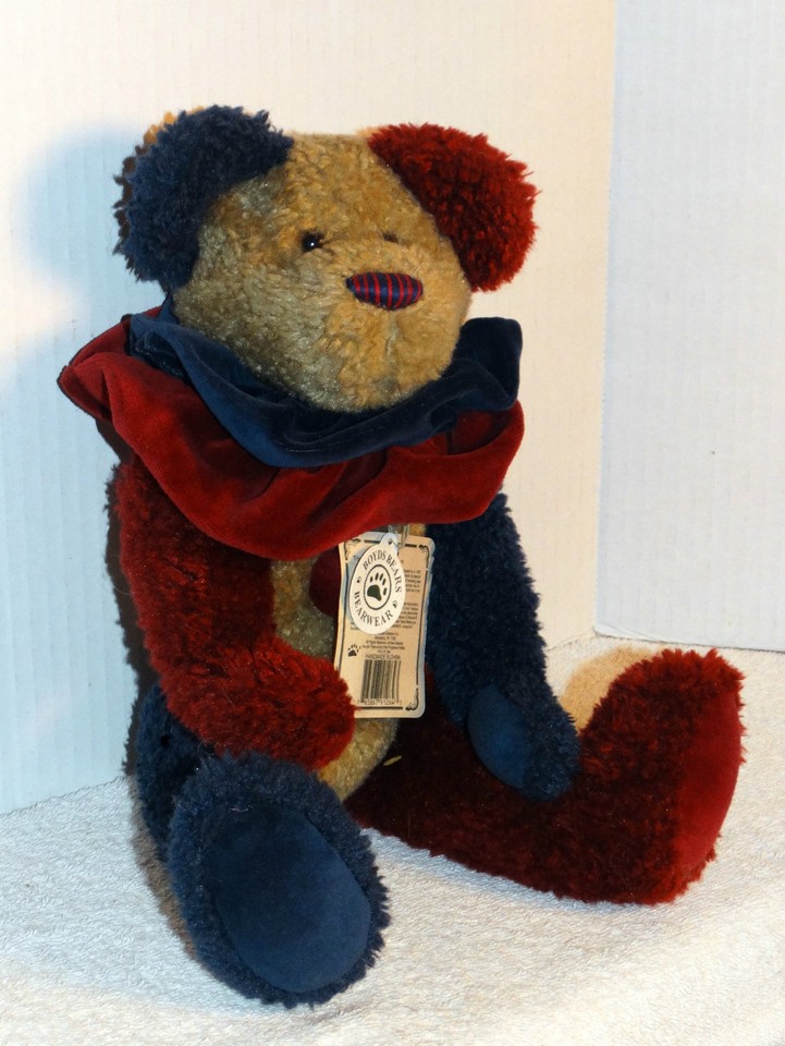 Colorful and Fun Boyds Clown Teddy Bear 15 Inches Tagged TB7120824 | eBay