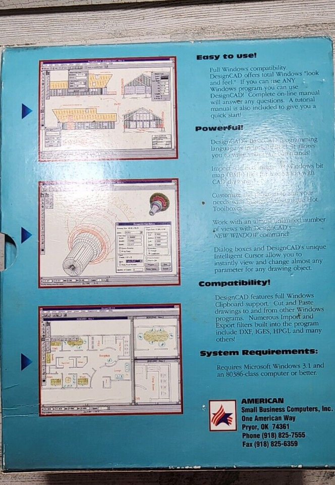 DesignCAD 2D for Windows Version 7.0 Books Only | eBay