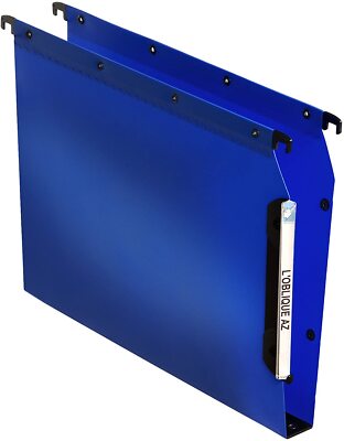 Elba Lateral Suspension Files, A4 Size, 30 mm Base - Blue - Pack of 25 ...