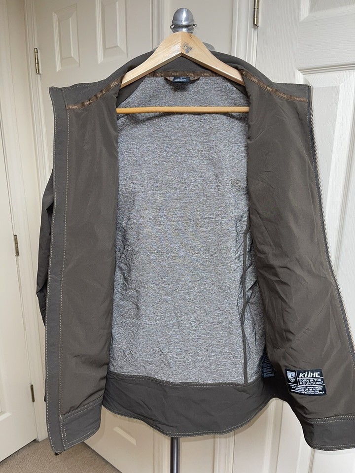 Kuhl Men’s Brown Soft shell Jacket Sz L | eBay