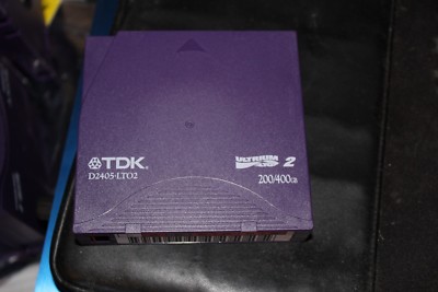 (Lot of 5) TDK D2405-LTO2 LTO Ultrium 2 Data Cartridge 200/400GB with ...