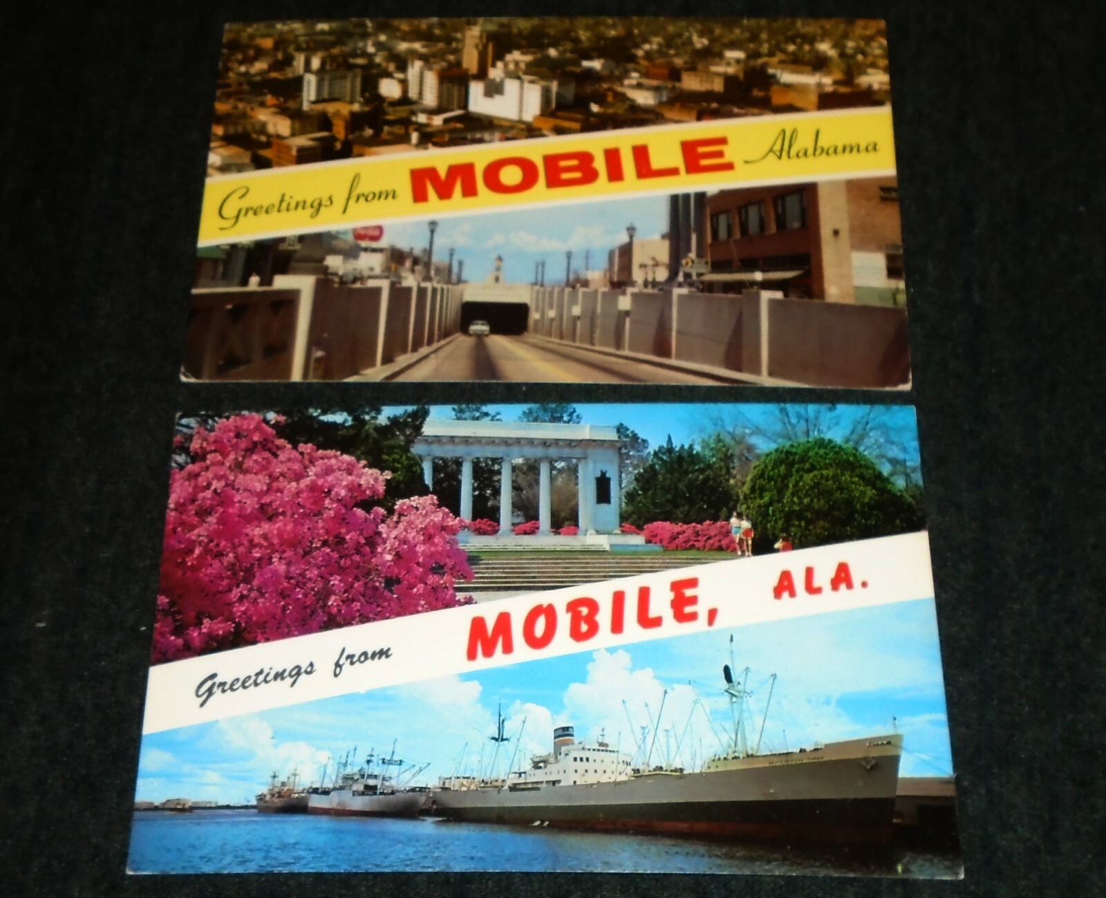 LOT OF Mobile Alabama 1960's Vintage Mid Century Postcards | eBay