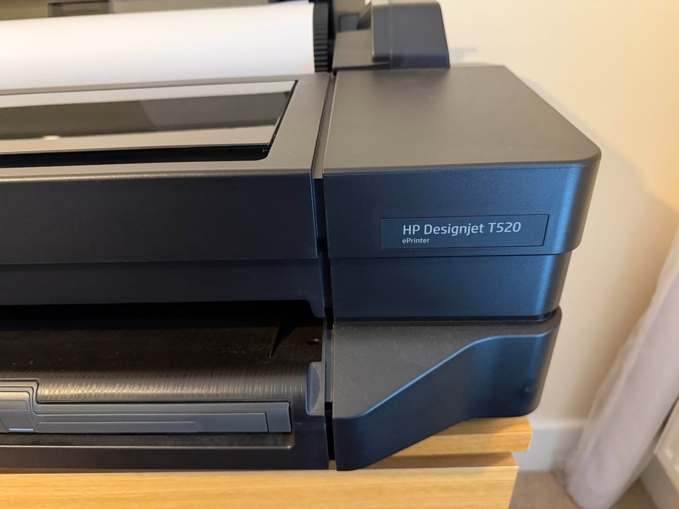 HP DesignJet T520 36” A0 Plotter Printer – Repair / Parts (See details ...