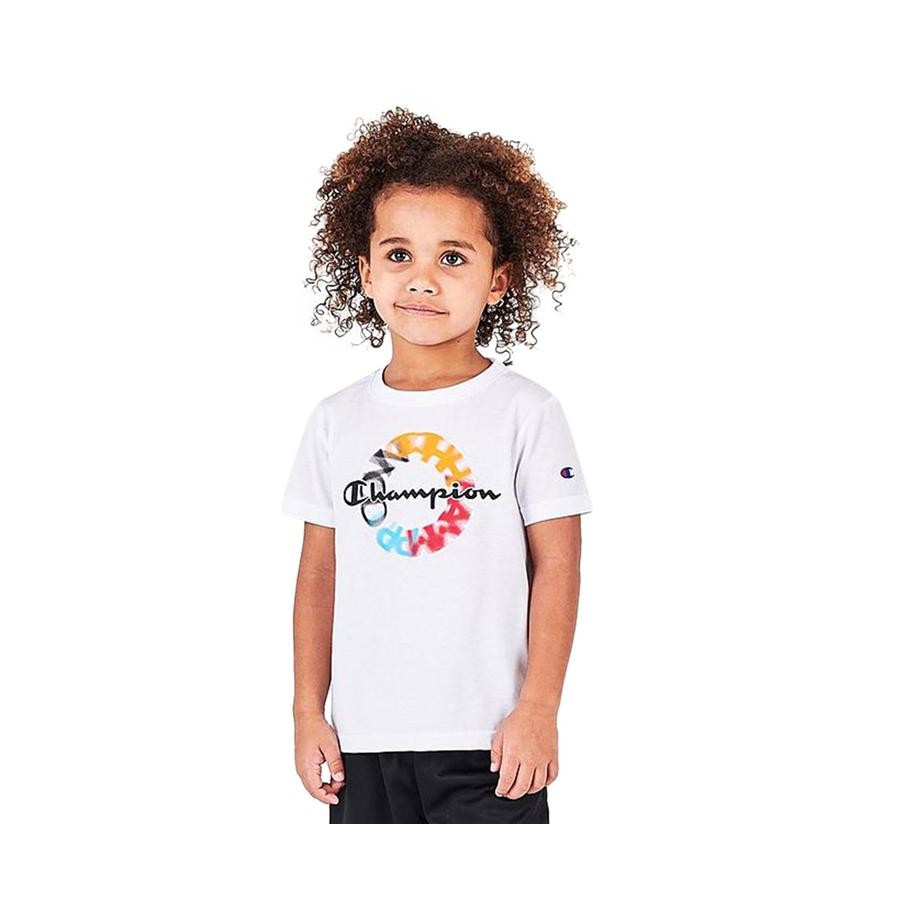 Champion Color Wheel Unisex Clothing Set Size 4, Color: White/Black ...