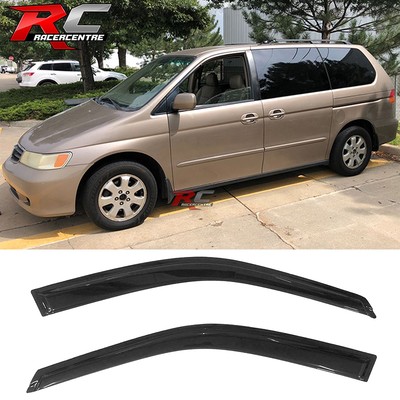 Fits 99-04 Honda Odyssey Acrylic 2PCS Rain Vent Guard Deflector Window ...