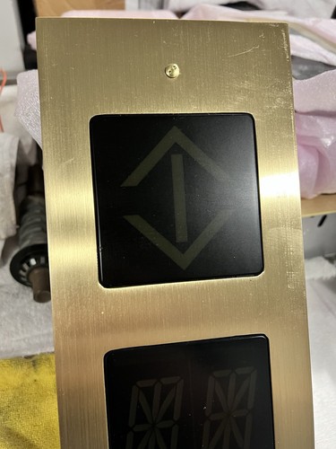 OTIS Elevator Hall Lantern/ Position Indicator AAA23600K Brushed Brass ...