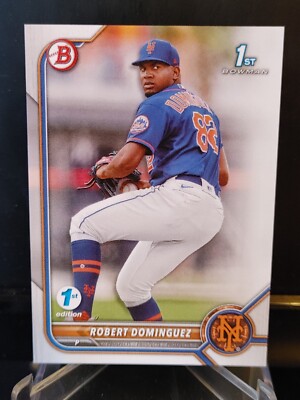 Robert Dominguez 2022 1st Bowman Prospects 1st Edition #BPPF-51 - New ...