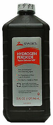 2pk Swan Hydrogen Peroxide 3 Topical Solution 32 Oz for sale online | eBay