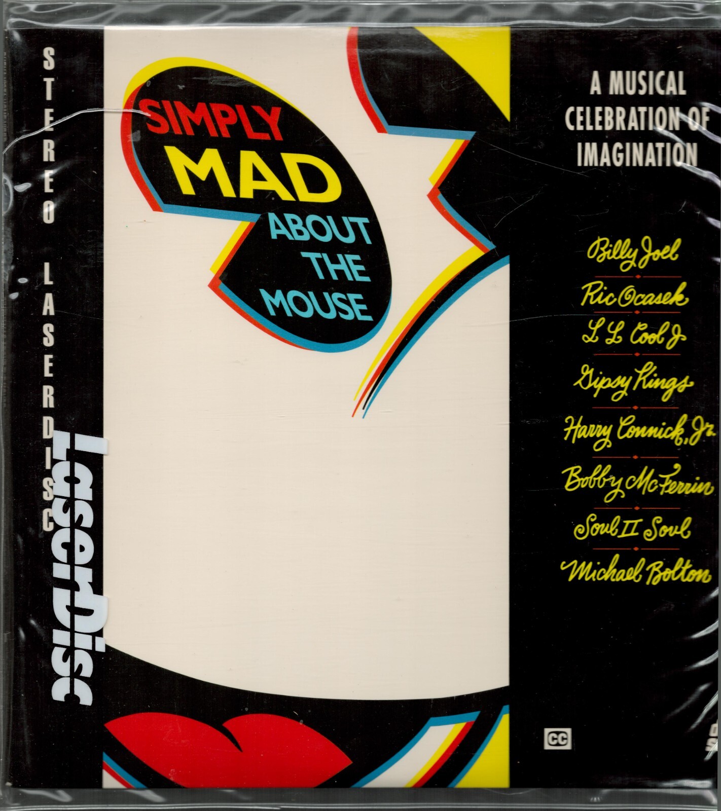 Simply Mad About The Mouse a Musical Celebration Laserdisc Disney Billy ...
