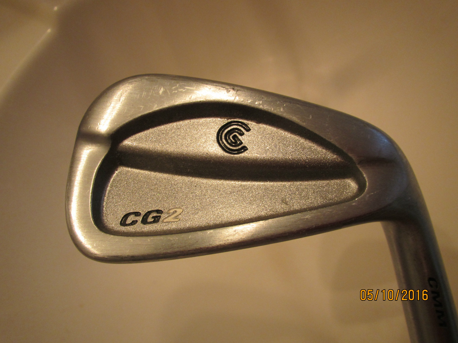 **LIGHTLY USED CLEVELAND CG2 CMM STEEL STIFF RH 6 IRON (STIFF STD +2 ...